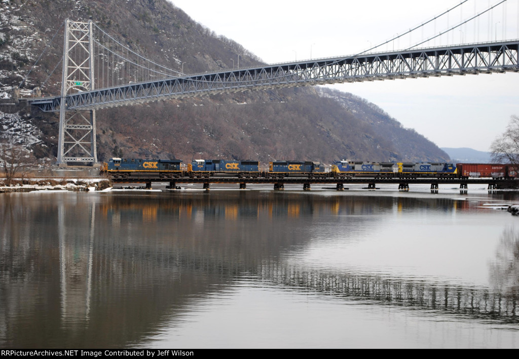 5 engines pulling north